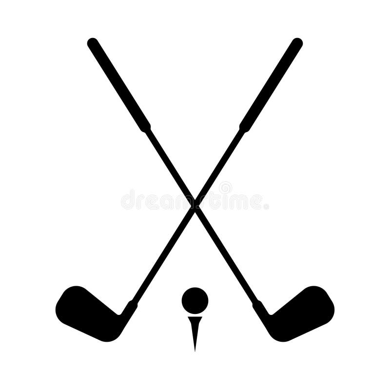 Golf icon stock vector. Illustration of hobby, blank - 293068534