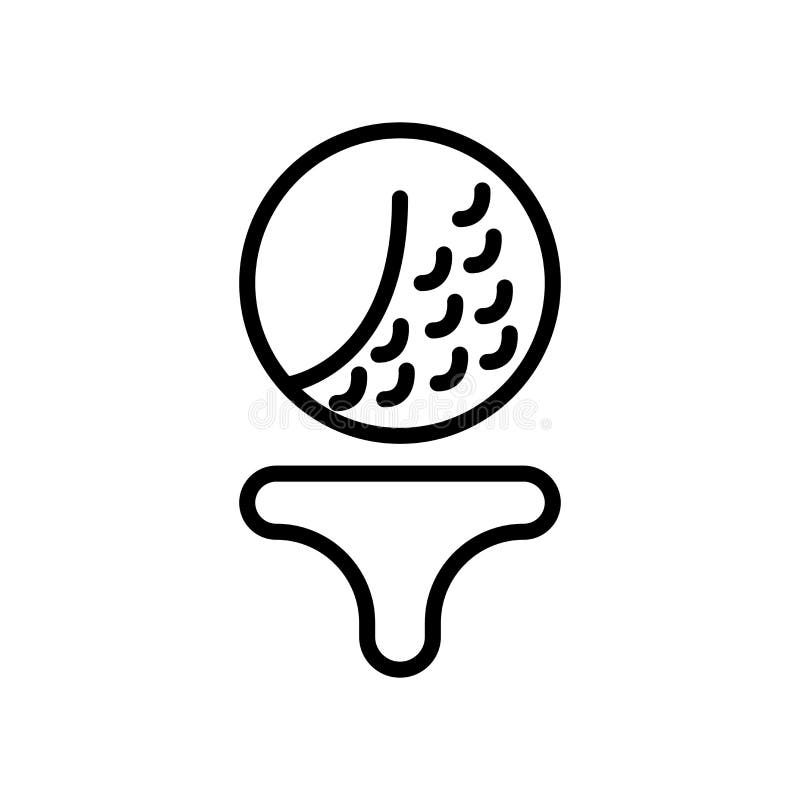 Golf Ball Outline