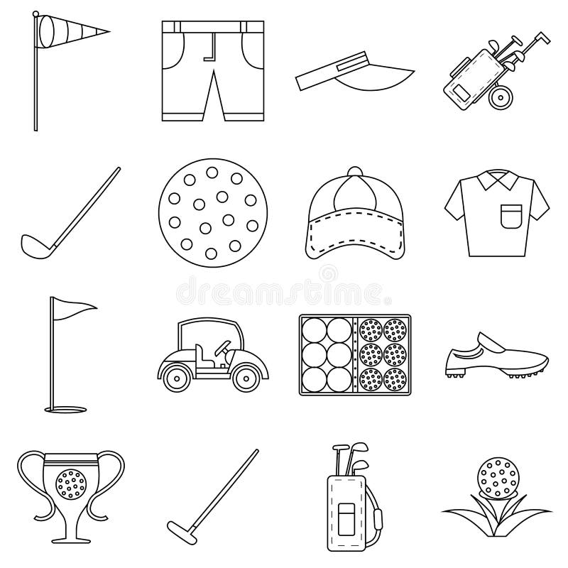 Golf Shorts Outline Stock Illustrations – 159 Golf Shorts Outline Stock ...