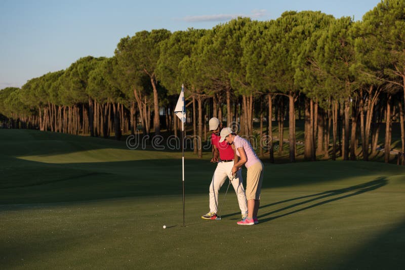 Golf instructions stock image. Image of golfing, green - 70179997