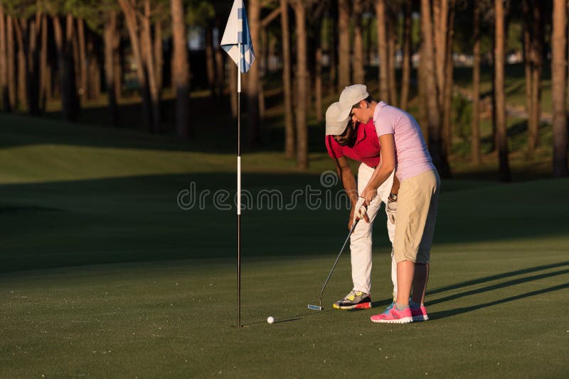 Golf instructions stock image. Image of golf, golfing - 70572317