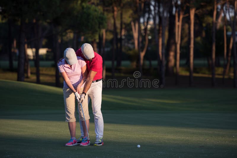 Golf instructions stock photo. Image of learn, fitness - 72683828