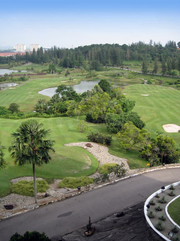 Golf land stock image. Image of golf, ground, green, wood - 6471559