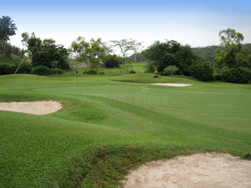 Golf land stock photo. Image of golf, activity, lawn, landscape - 6483976