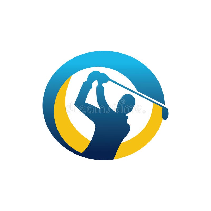 Golf Logo. Graphic Design Template Vector Illustration Stock ...