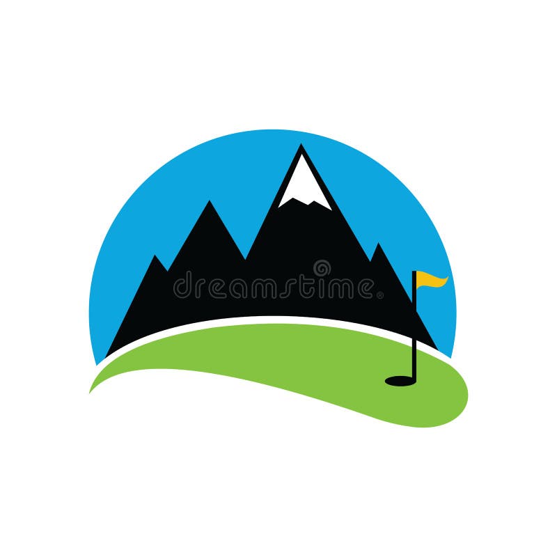 Golf Logo. Graphic Design Template Vector Illustration Stock ...