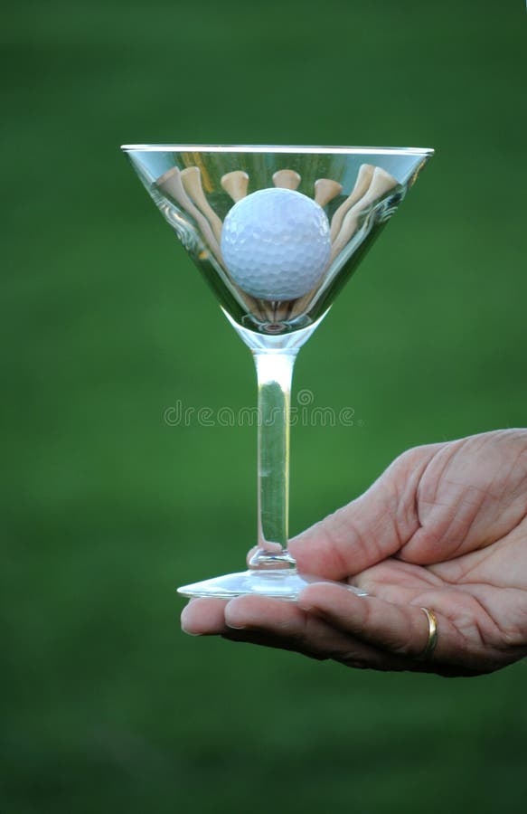 Golf martini 2a stock image. Image of lifestyle, golf - 8917171