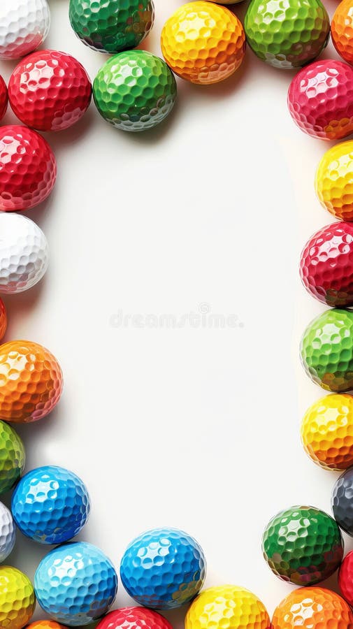 Golf or Miniature Golf Background Stock Illustration - Illustration of ...