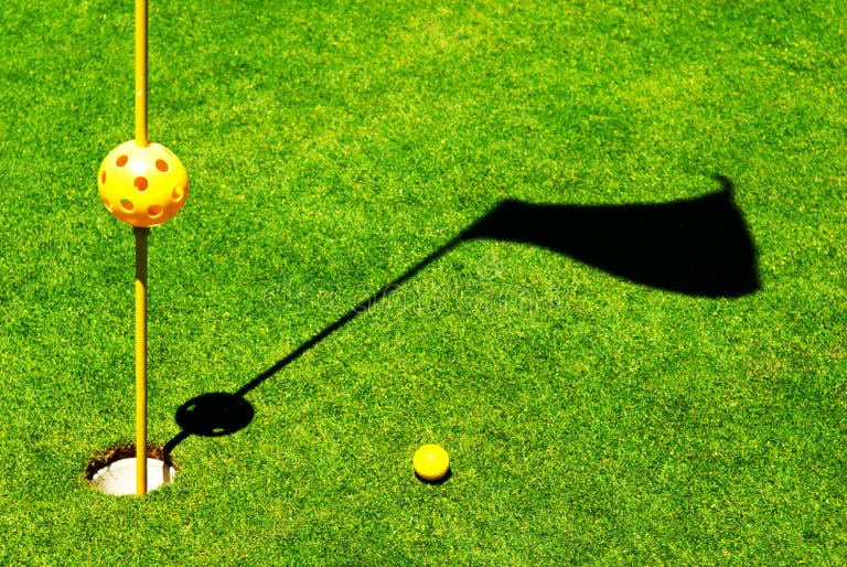 Golf objects stock photo. Image of nature, green, cloud - 2983148