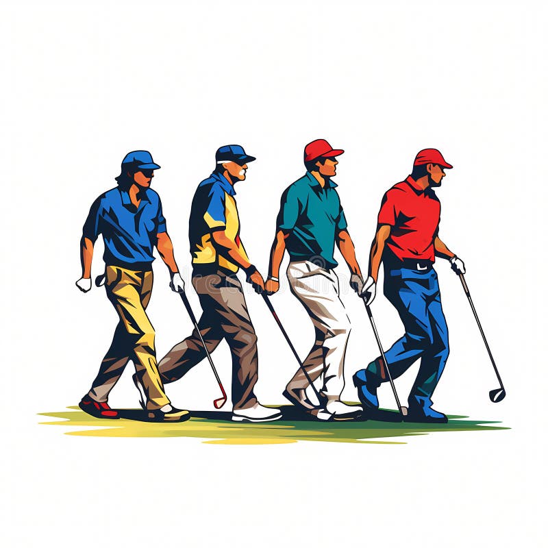 Golf: Olympic Games Cartoon Clip Art Stock Illustration - Illustration ...