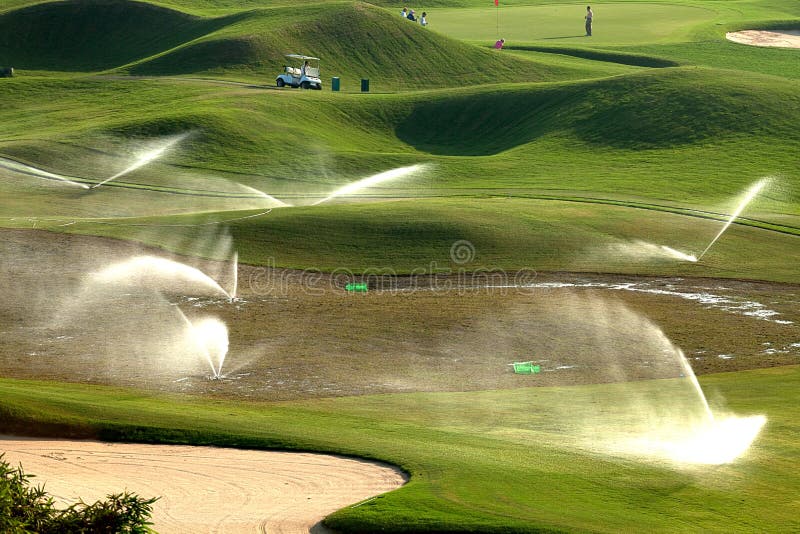 Golf place stock image. Image of dramatic, agriturismo - 14532459