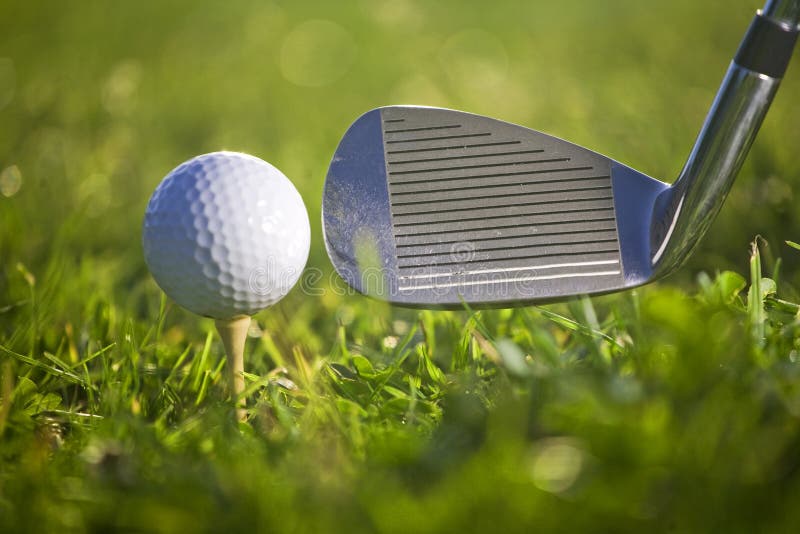 Golf play stock image. Image of clouds, grand, club, goal - 24579955