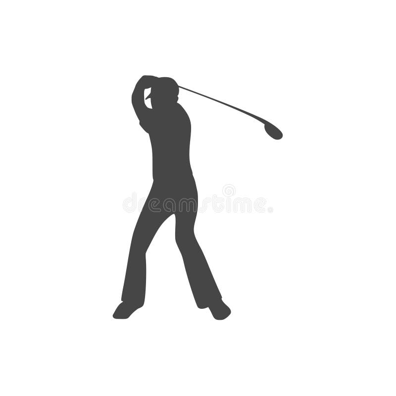 Golf player stock vector. Illustration of design, competitive - 159238531