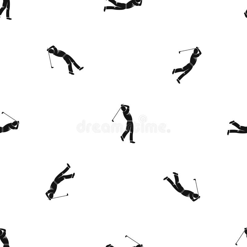 Golf Repeating Pattern Stock Illustrations – 328 Golf Repeating Pattern ...