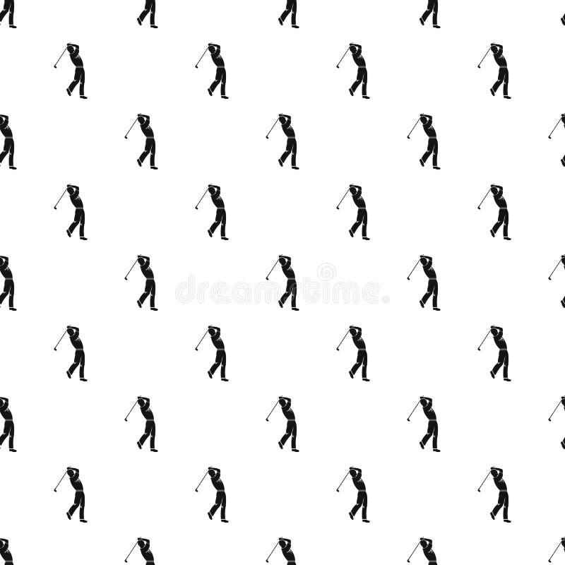 Golf Repeating Pattern Stock Illustrations – 328 Golf Repeating Pattern ...