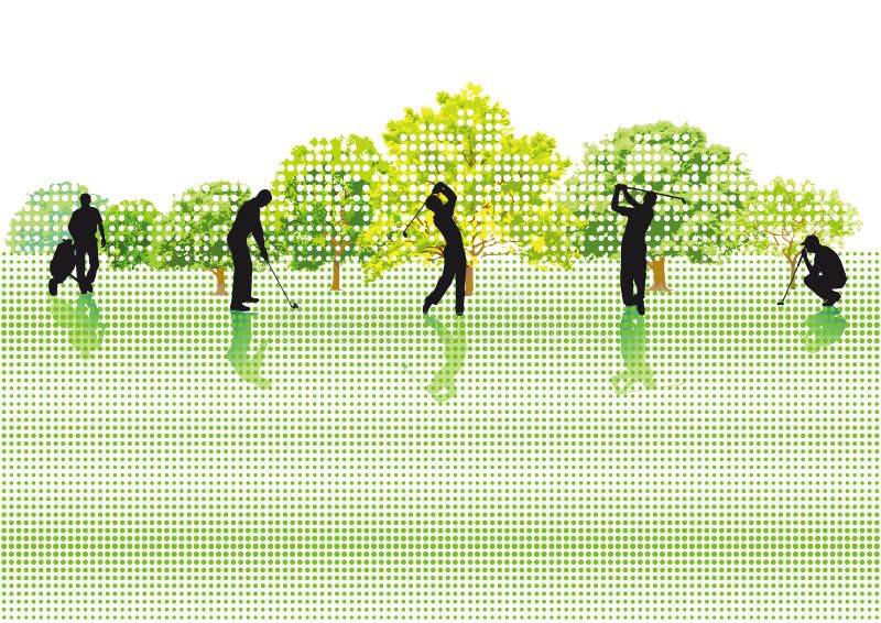 Golf Trees Stock Illustrations – 602 Golf Trees Stock Illustrations ...