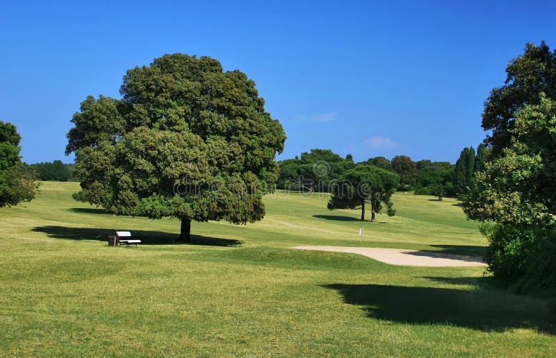Golf Playground stock image. Image of calm, leisure, outdoors - 2486047