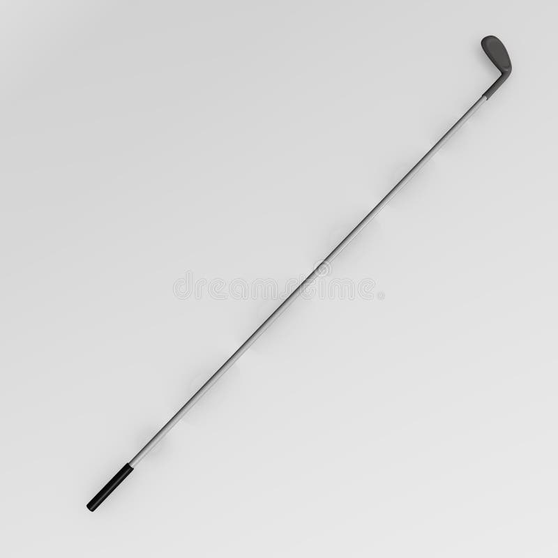 Golf pole stock illustration. Illustration of sphere - 11656415