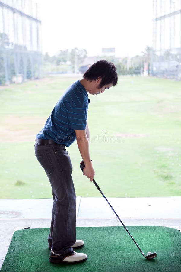 Golf practice stock photo. Image of profession, posture - 32932394