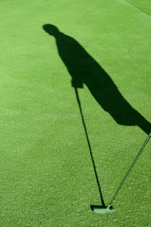 Golf Shadow stock photo. Image of sport, golf, green, clubhouse - 1186974