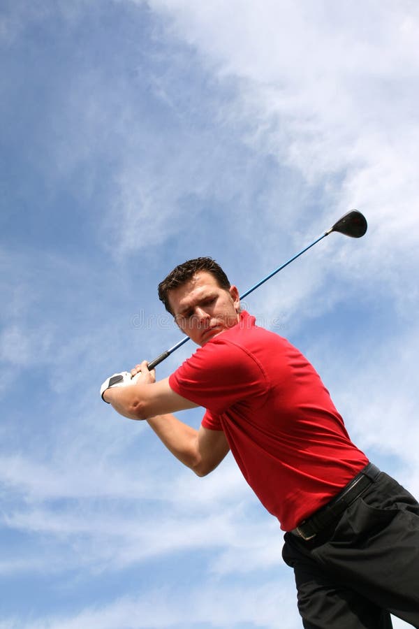 Golf Shot stock image. Image of athletic, golfer, driving - 3433067