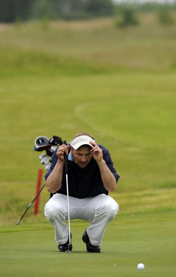 Golf shot stock photo. Image of meadow, driving, games - 7205664