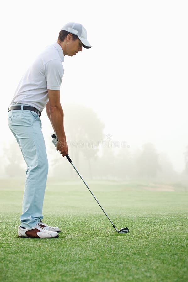 Golf shot man stock photo. Image of golf, game, lifestyle - 41592936
