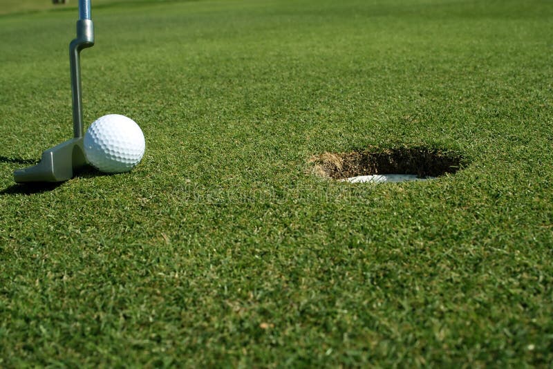 Golf Shot stock photo. Image of club, putting, golf, ball - 49033168