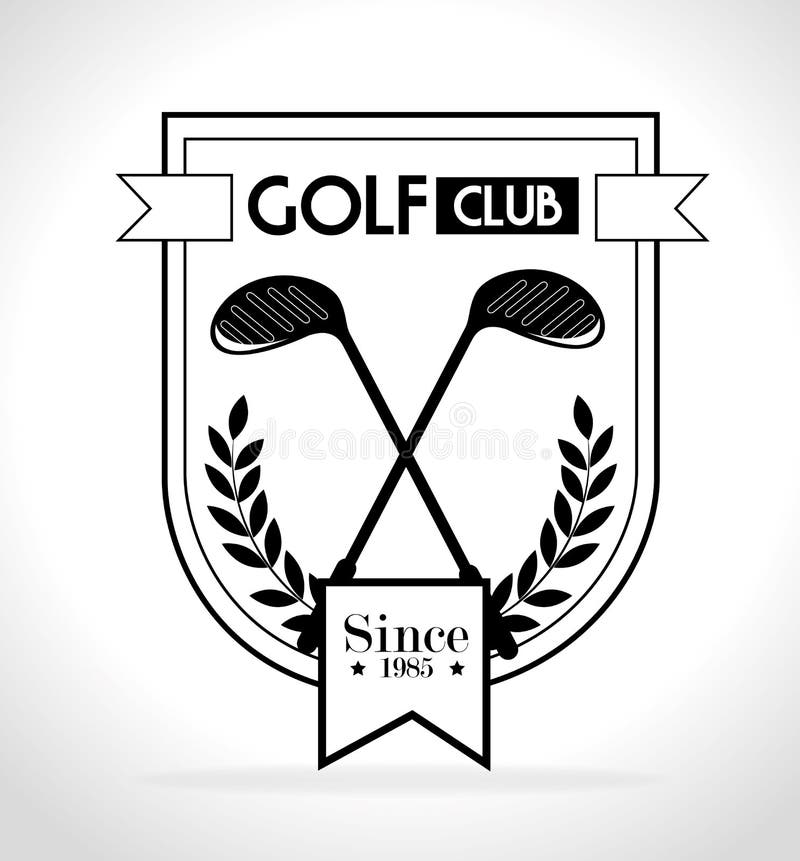 Golf sport design stock vector. Illustration of badge - 60079635