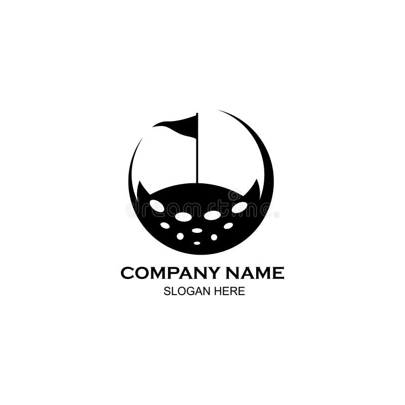 Golf Sport Logo Design Template, Gold Club Logo Stock Vector ...