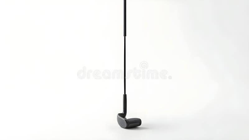 Golf Stick Isolated on Pure White Background Stock Illustration ...