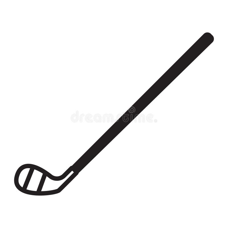 Golf Stick. Vector Illustration Decorative Design Stock Vector ...