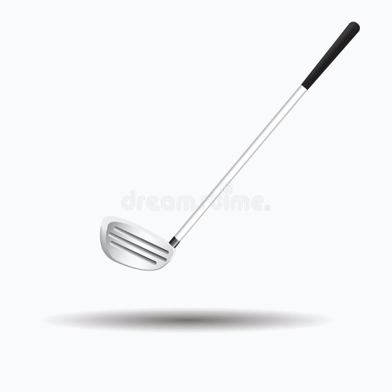 Golf Stick. Vector Illustration Decorative Design Stock Vector ...