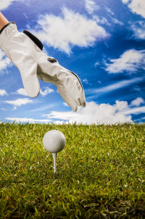 Golf stuff on golf field stock image. Image of play, macro - 34896151