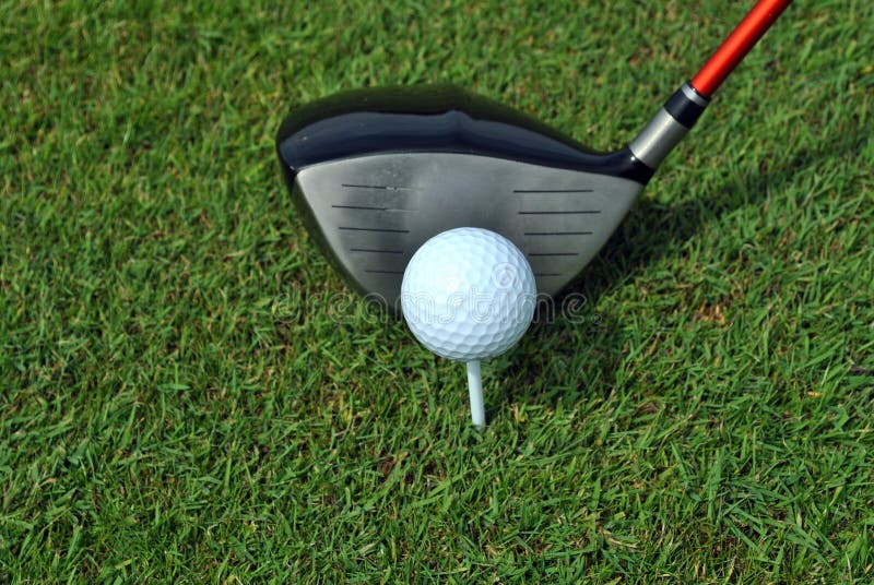 Golf taking a shot stock image. Image of graphite, equipment - 15943883