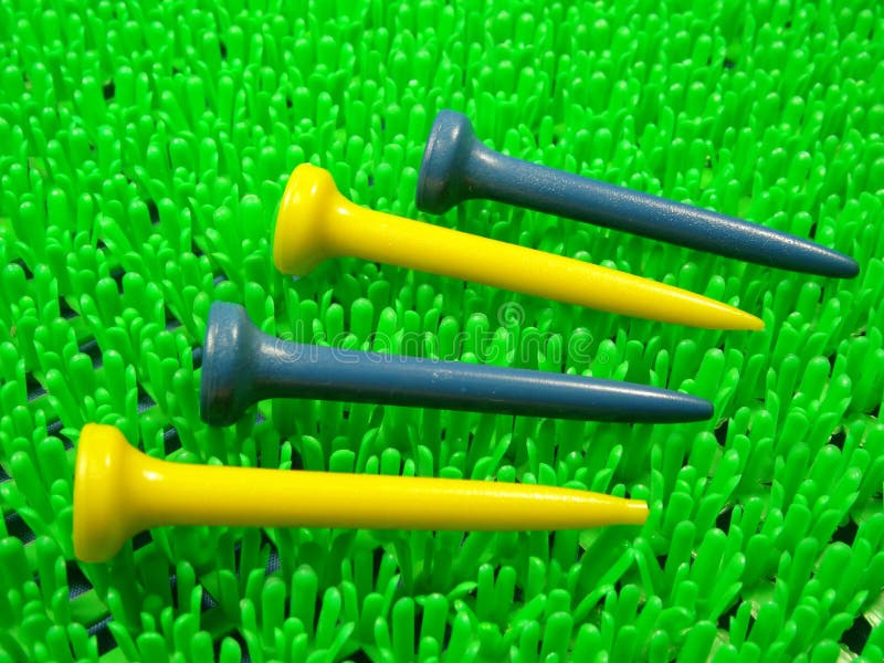 Golf tee stock photo. Image of view, close, individual - 53260676