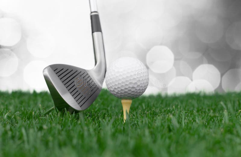 Golf stock image. Image of teeing, single, turf, ball - 63105721