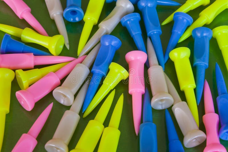 Golf tee stock image. Image of glass, plastic, green - 32154829