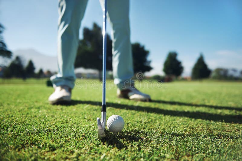 Golf tee shot stock image. Image of leisure, hobby, action - 40579819