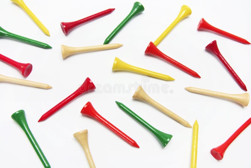 Golf Tees stock photo. Image of pleasure, recreation, fitness - 4570772
