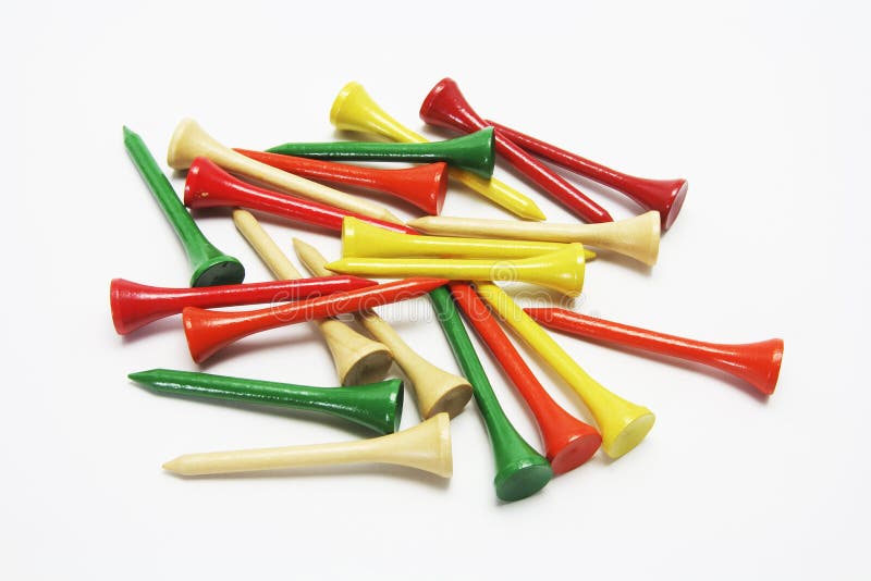 Golf Tees stock photo. Image of competition, fitness, color - 4570786