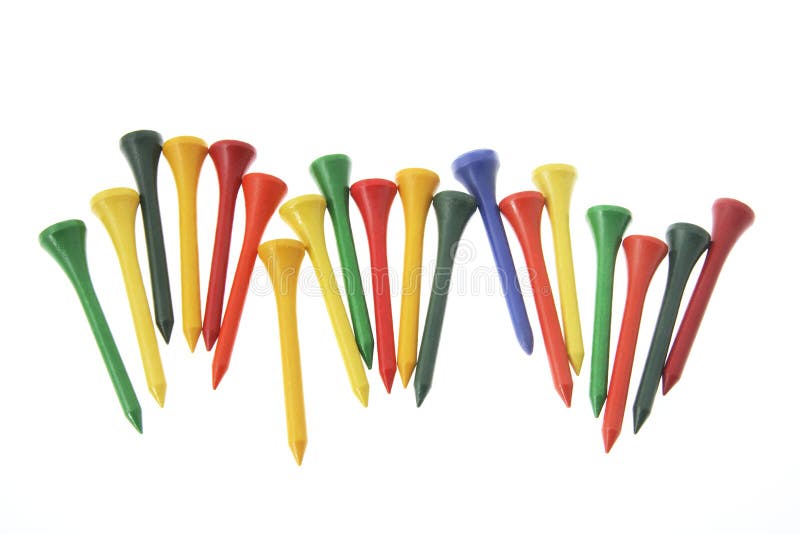 Golf Tees stock image. Image of hobby, sport, outdoor - 4829041