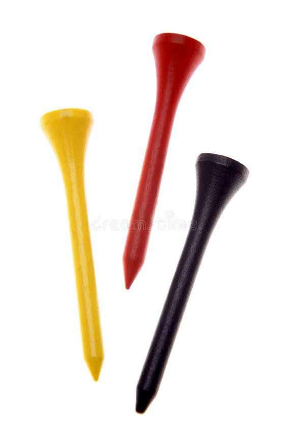 Golf tees stock photo. Image of game, wood, close, hobby - 6190276