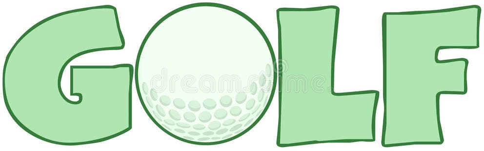 Golf Font Stock Illustrations – 4,025 Golf Font Stock Illustrations ...
