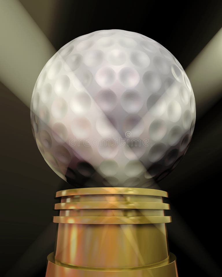 Golf Golden Trophy Stock Illustrations – 419 Golf Golden Trophy Stock ...
