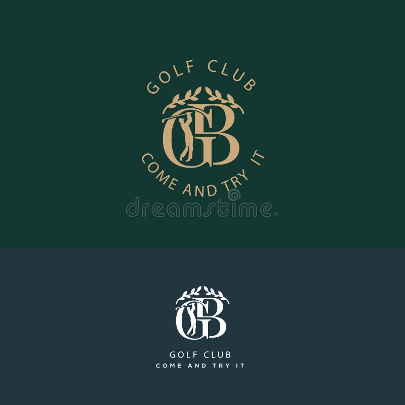 Golf Vector Logo. Golf Club Batch, Sign, Emblem, Design Element Stock ...