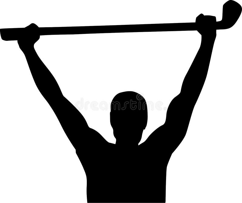 Golf Victory vector stock vector. Illustration of winner - 107167471