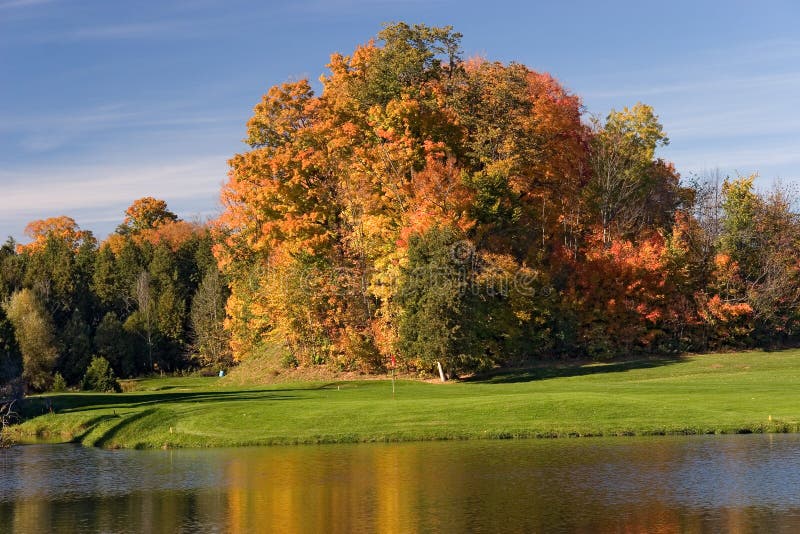 Golf view 07 stock image. Image of expense, hobby, hole - 328107