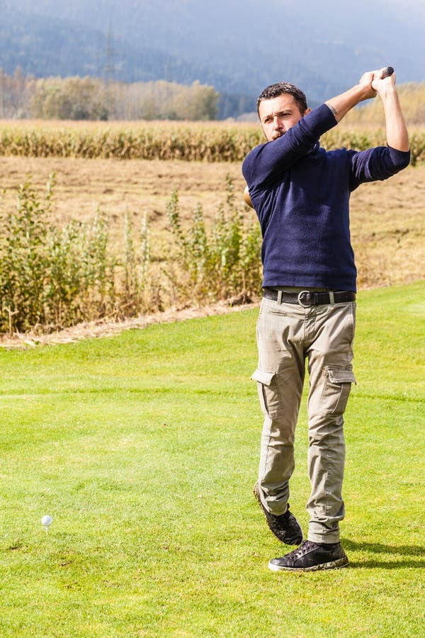 Golf weekend stock photo. Image of posture, play, movement - 52442134