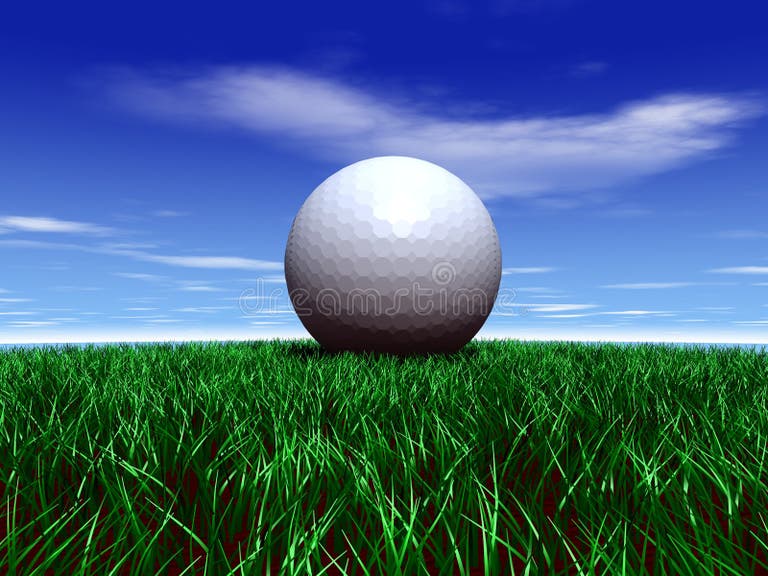 Golfball stock illustration. Illustration of birdie, club - 2014685